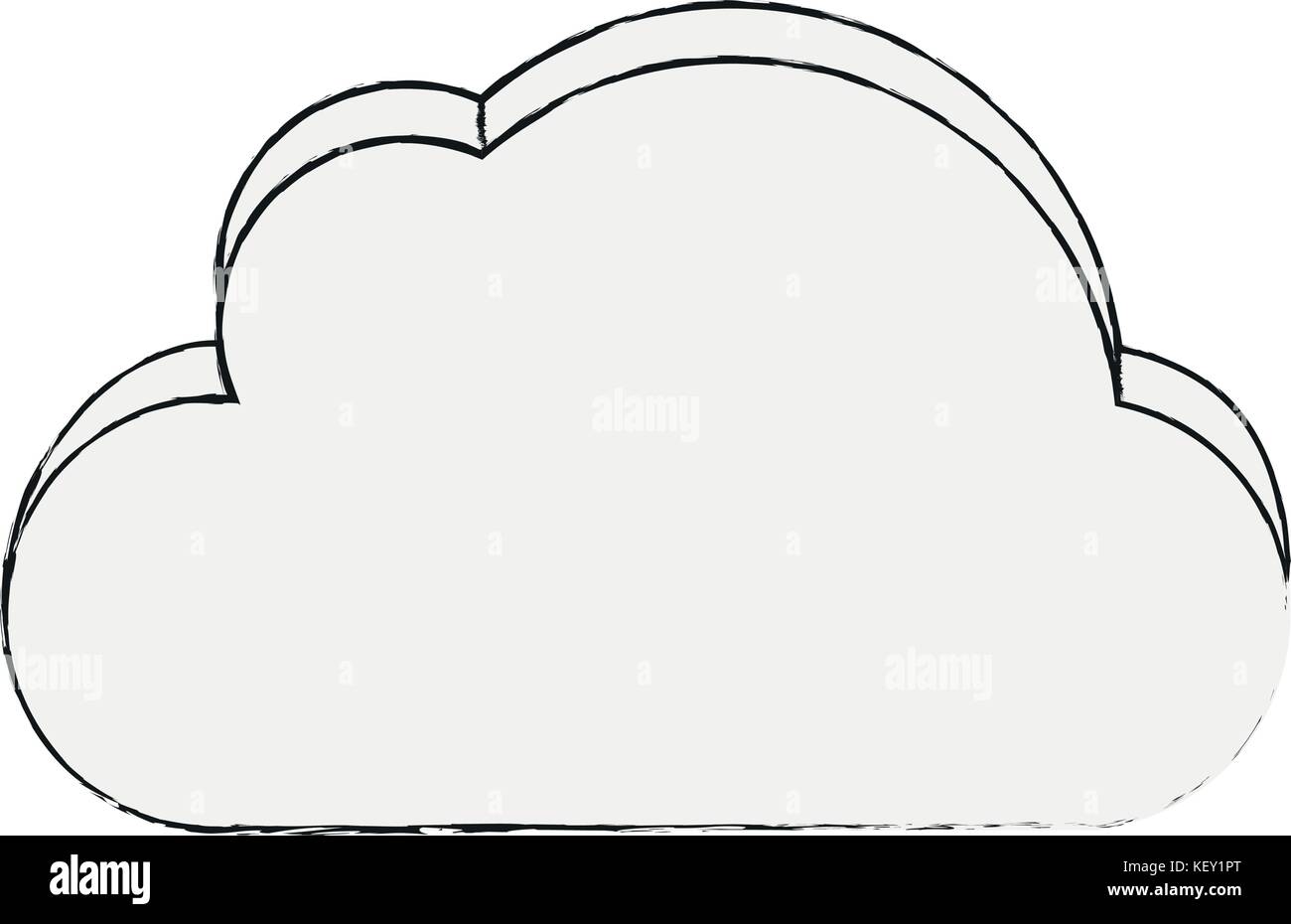 Cloud weather symbol Stock Vector Image & Art - Alamy