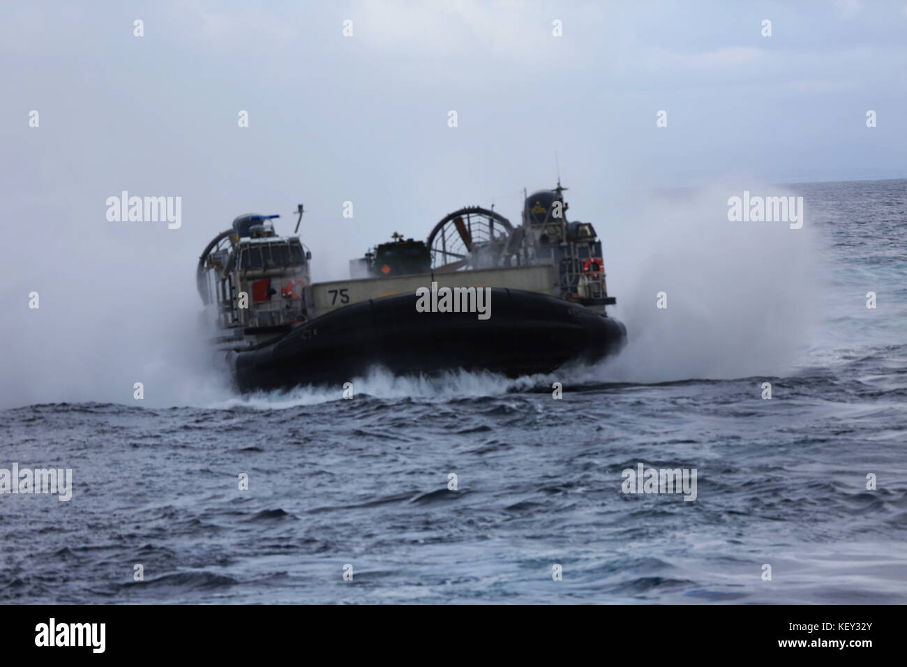 Landing Craft Air Cushion (LCAC Stock Photo - Alamy