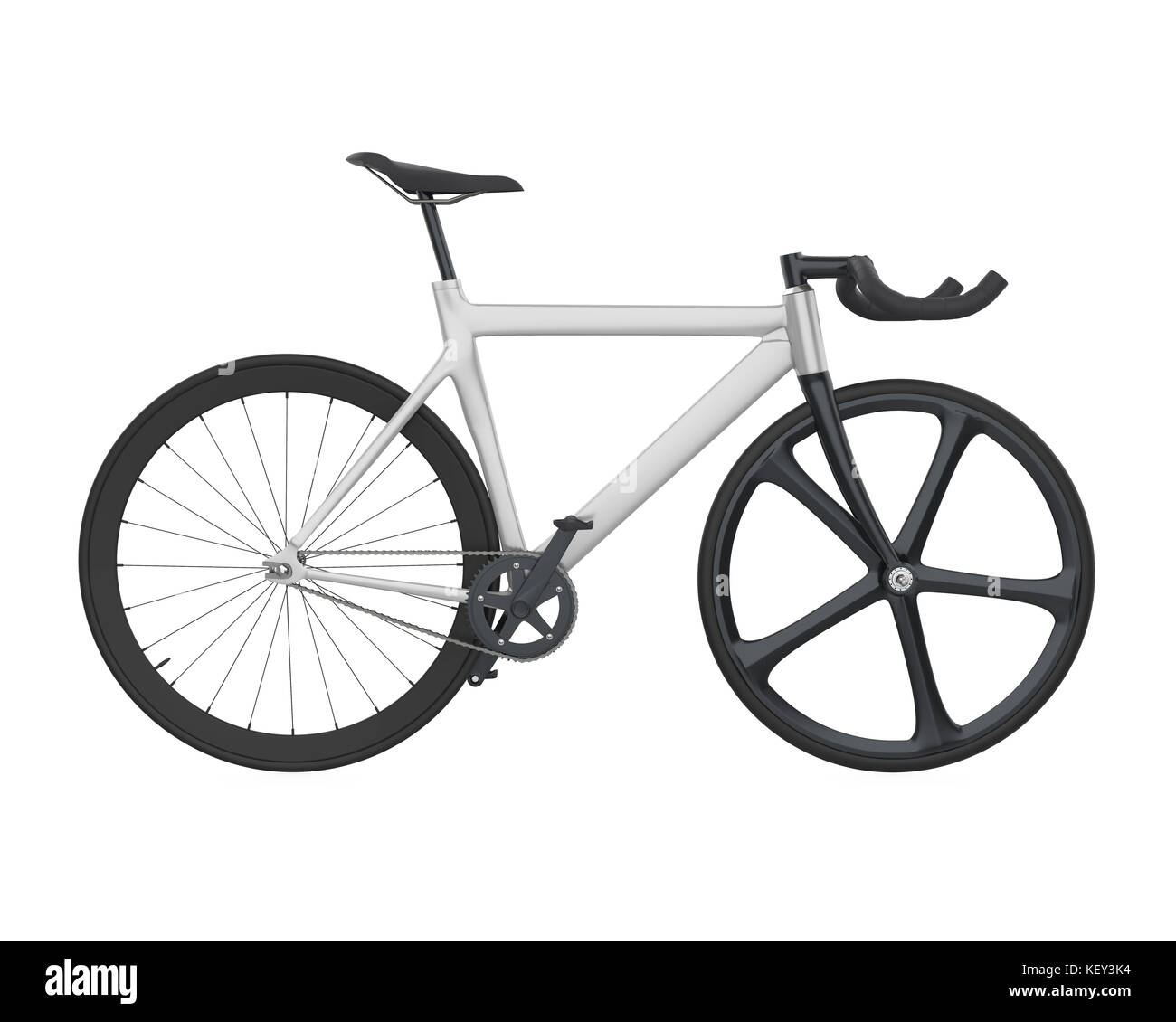 Speed Racing Bicycle Isolated Stock Photo - Alamy