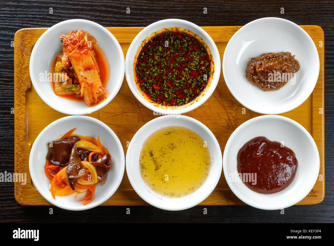Korean sauces and condiments Stock Photo - Alamy