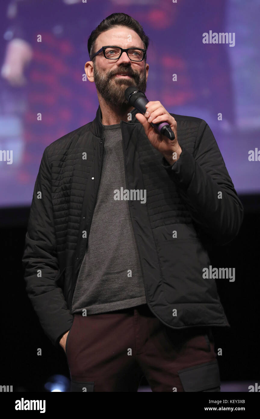 Keith Allan attends the 1st FearCon 2017 at Maritim Hotel on October 22 ...