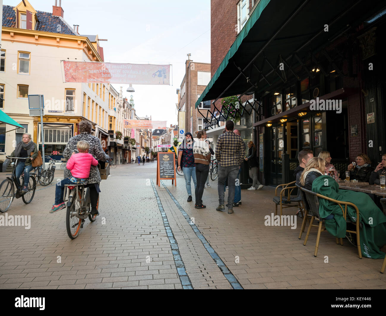 Shopping Street Groningen High Resolution Stock Photography and Images ...