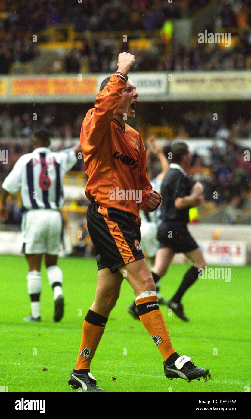 Wolverhampton Wanderers footballer Scott Taylor 1999 v WBA Stock Photo ...