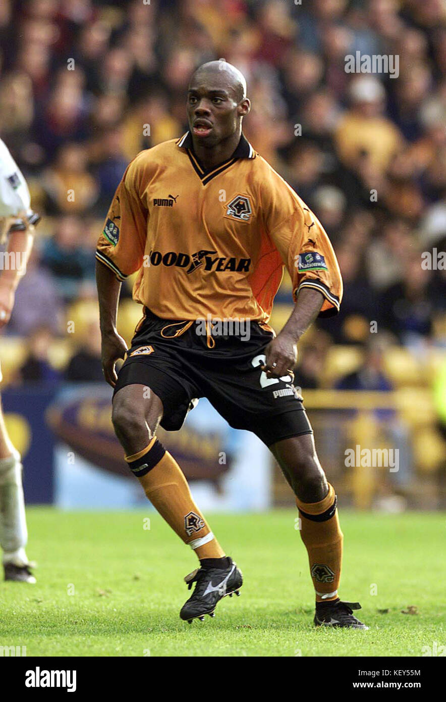 Wolverhampton Wanderers footballer George Ndah 1999 Stock Photo - Alamy