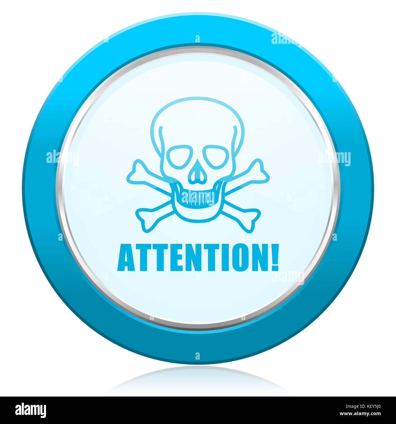 Attention button Cut Out Stock Images & Pictures - Alamy