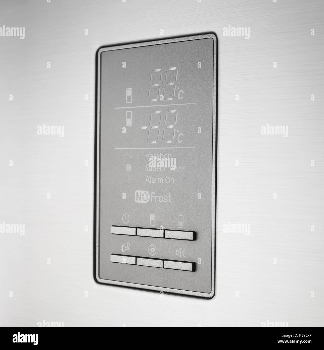 Refrigerator Control Panel Stock Photo - Alamy