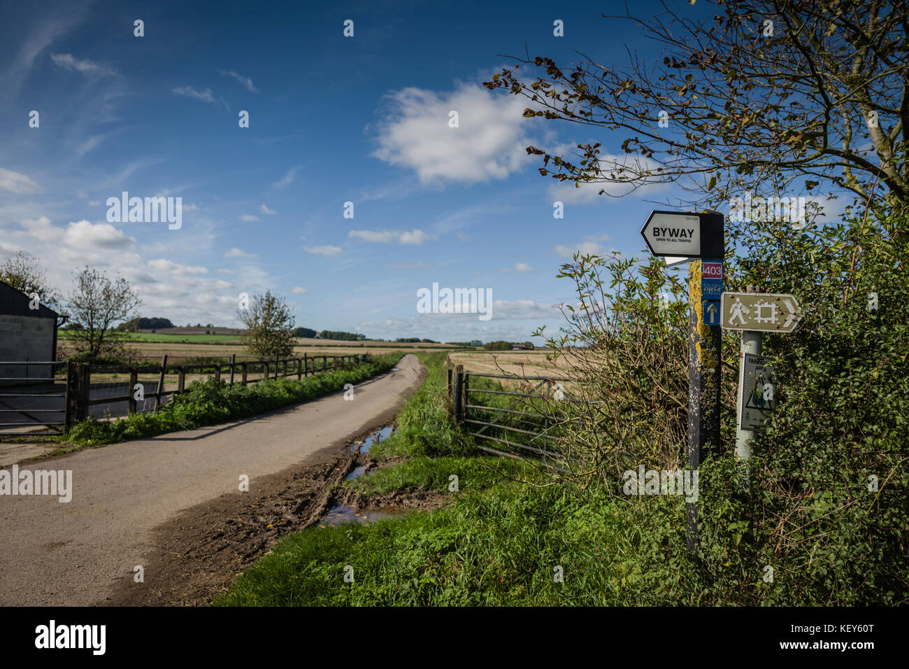 Rural cycle trail hi-res stock photography and images - Alamy