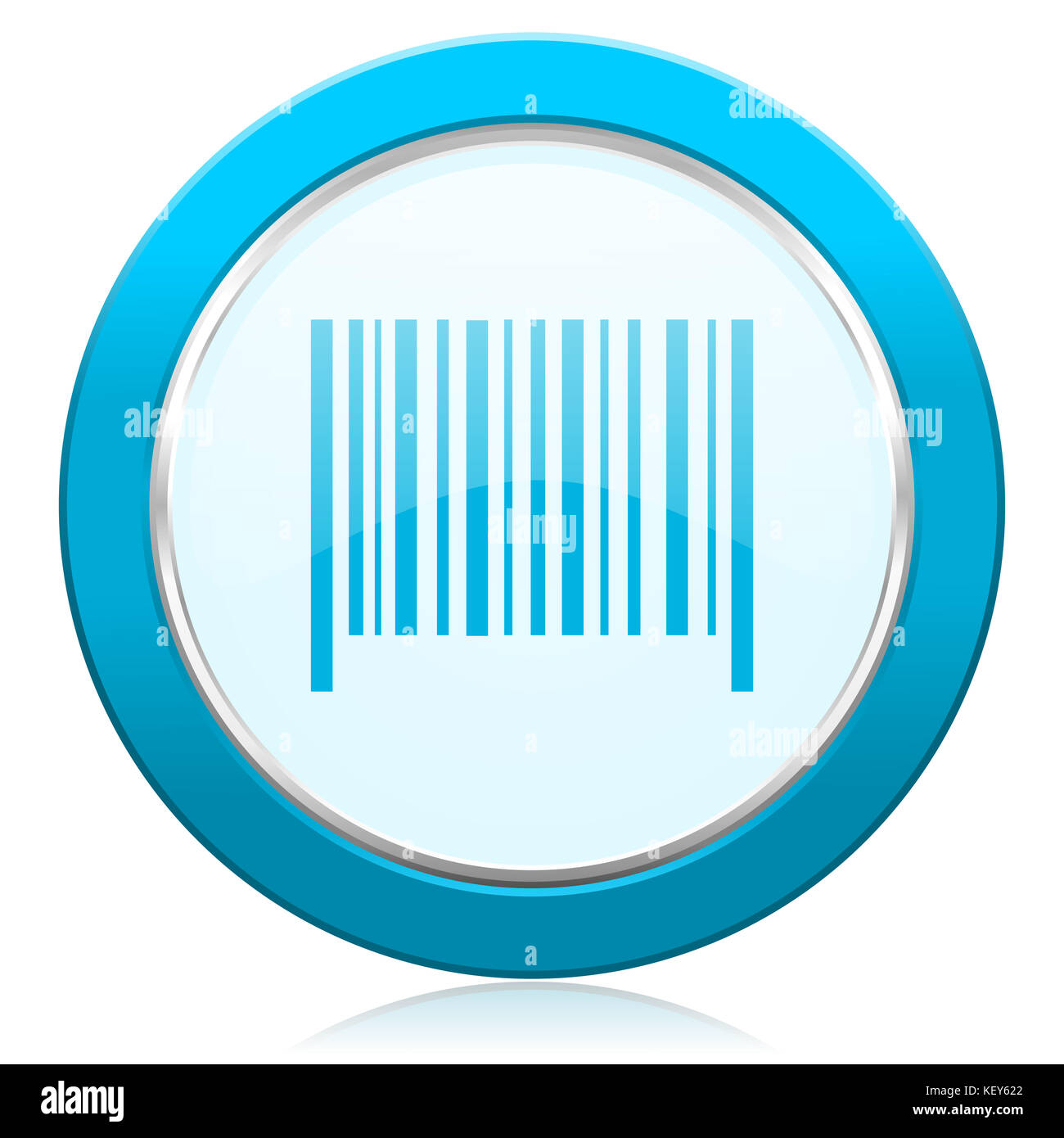 Round price tag barcode hi-res stock photography and images - Alamy