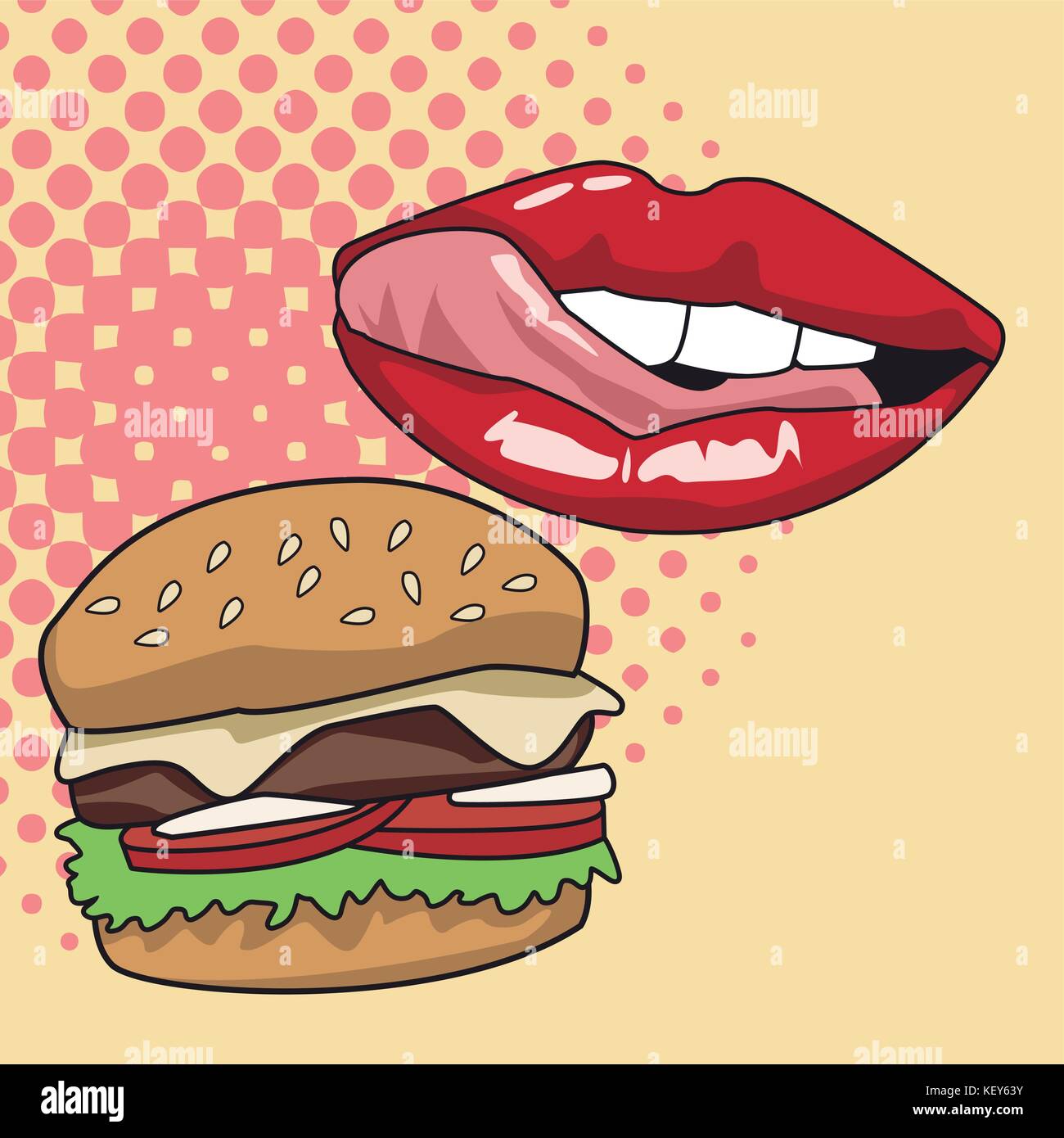 Burger hero Stock Vector Images - Alamy