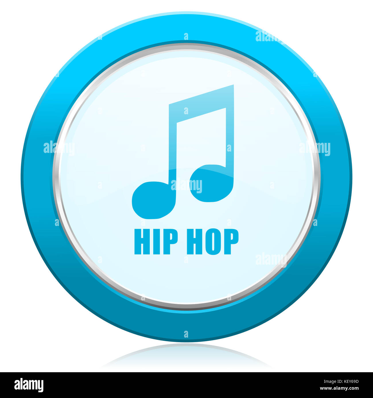 Hip hop silver metallic border hi-res stock photography and images - Alamy
