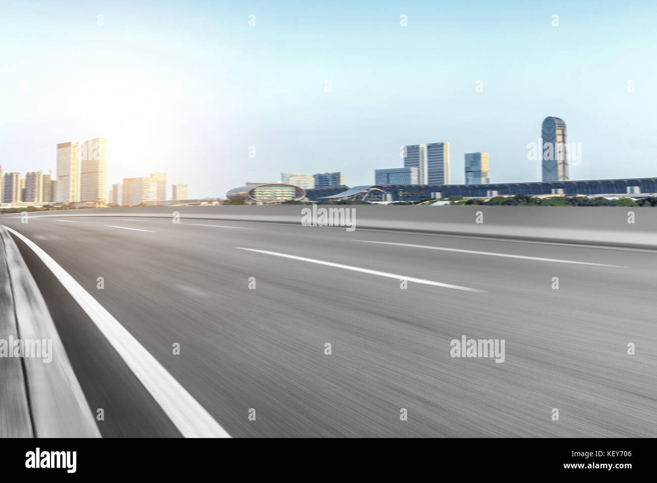 Urban road without car Stock Photo - Alamy