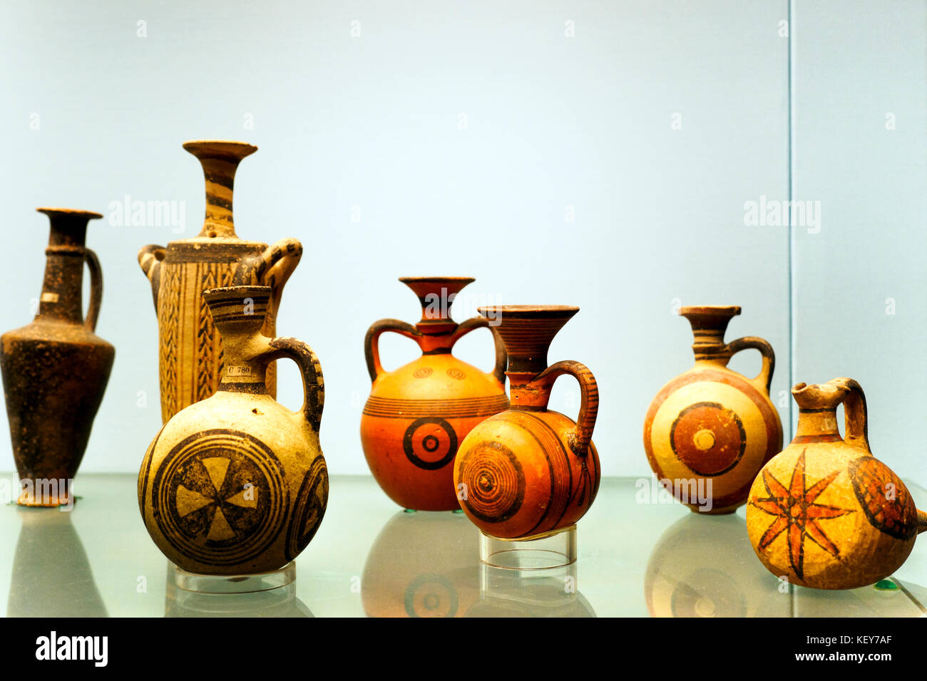 Pottery from Cyprus from around 1000 BC Stock Photo - Alamy