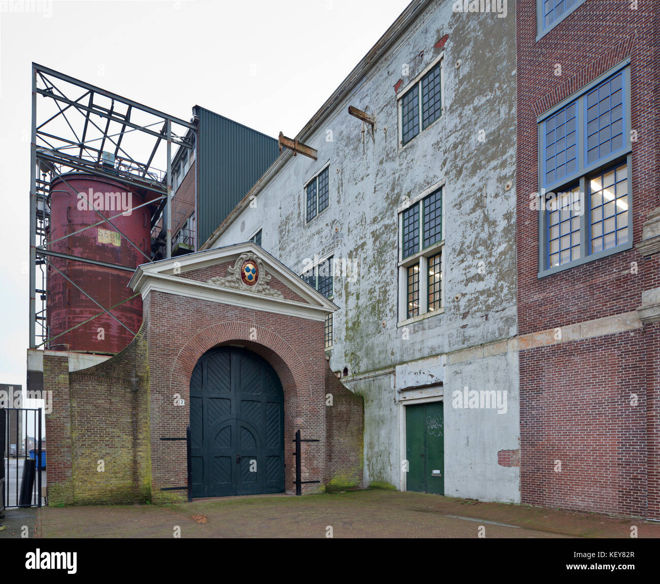 Former sugar factory, Halfweg Stock Photo - Alamy