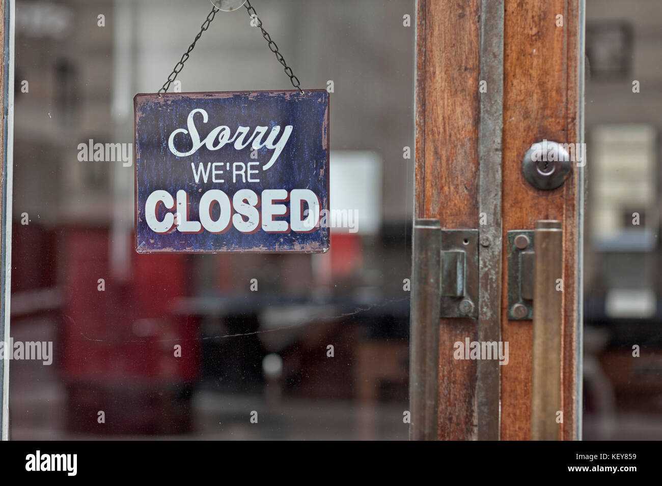 Sorry We're Closed Stock Photos & Sorry We're Closed Stock Images - Alamy