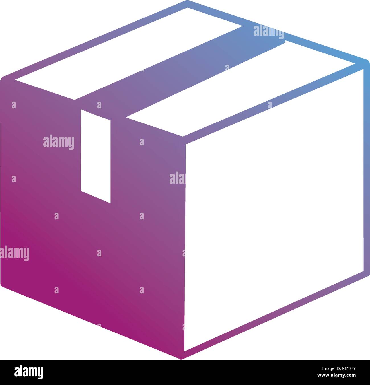 contour box package product closed design Stock Vector Image & Art - Alamy