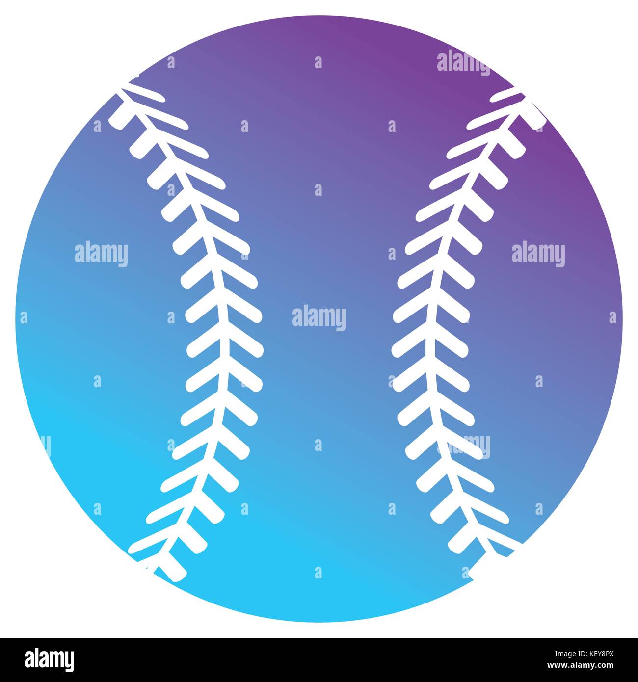 contour ball to play baseball sport Stock Vector Image & Art - Alamy