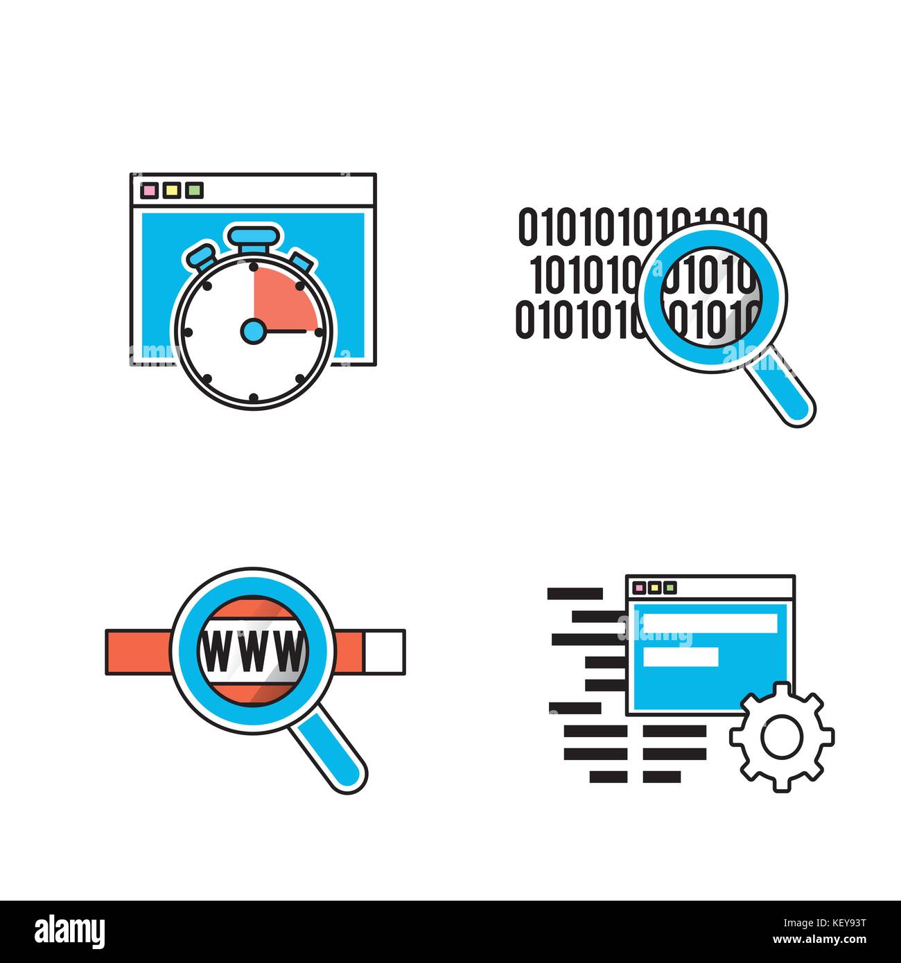 Webside Stock Vector Images - Alamy