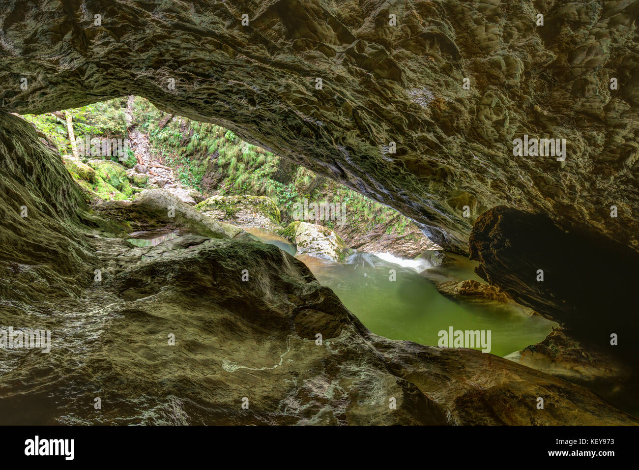 Underground Rivers And Limestone Caves