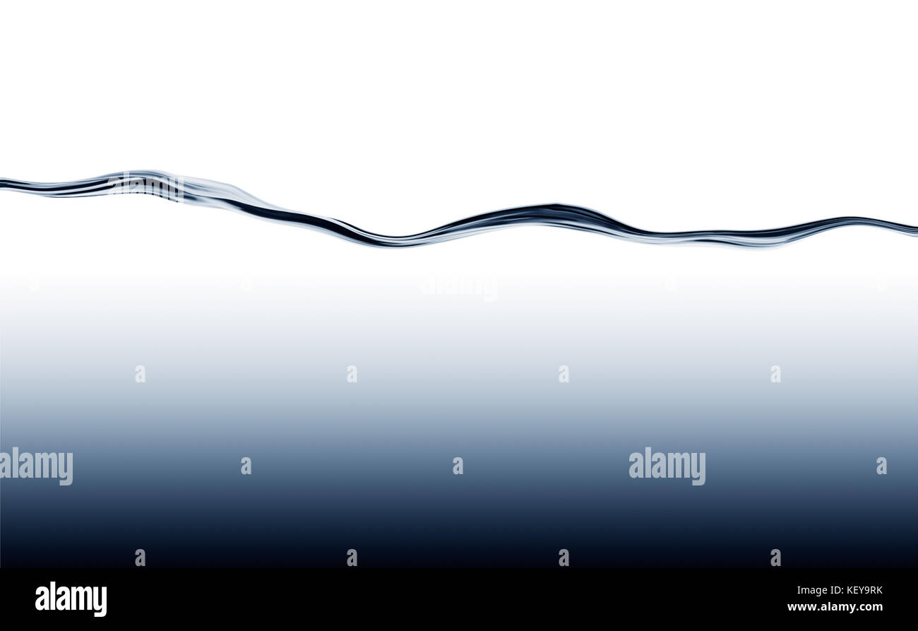 Blue flowing water wave with deep water gradient Stock Photo - Alamy