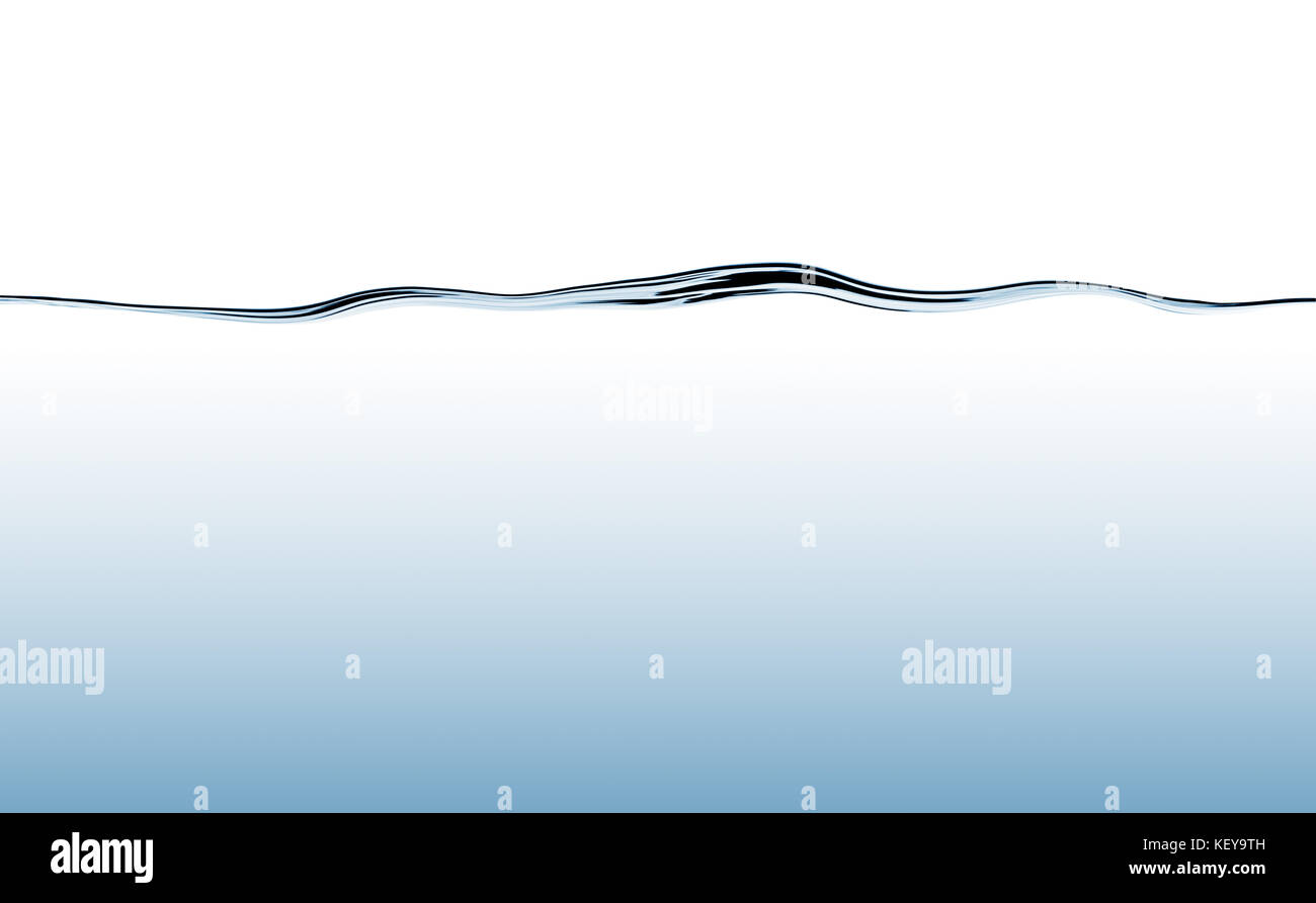 Blue flowing water wave with deep water gradient Stock Photo - Alamy