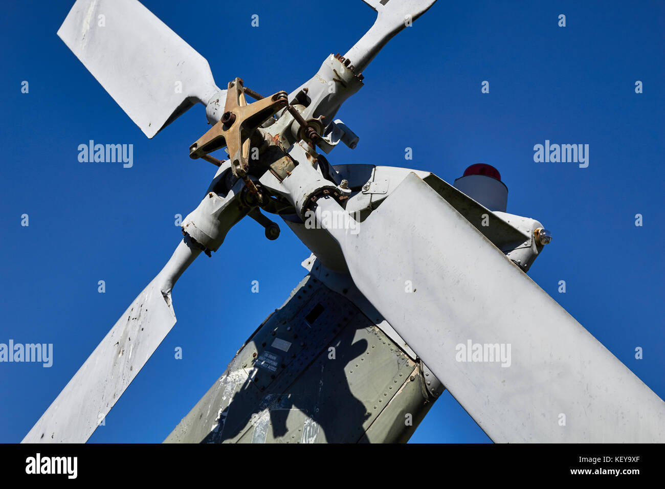 closeup details of a HH 2D Sea Sprite Helicopter at the American ...