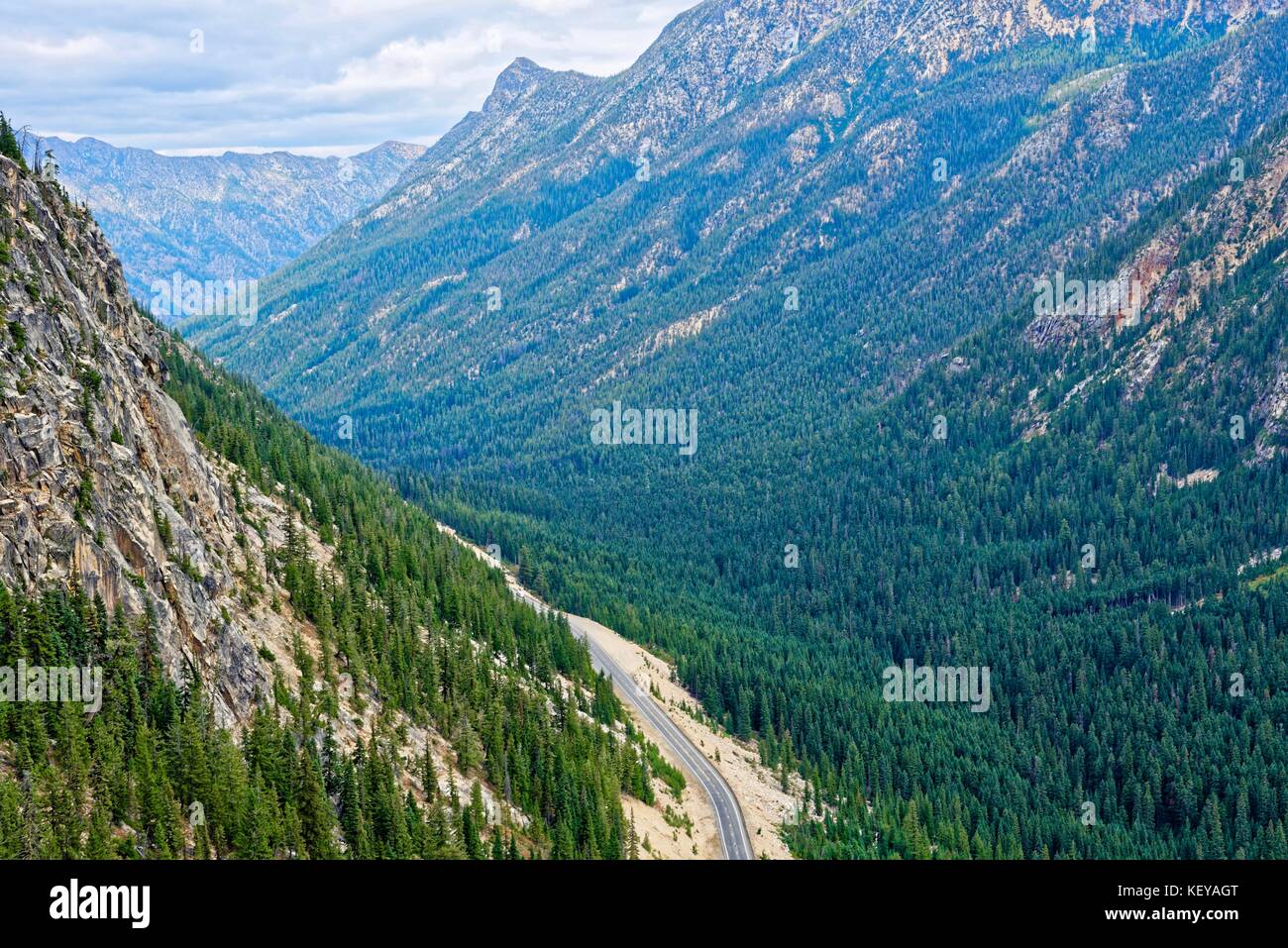 Washington Pass outside North Cascades National Park Stock Photo - Alamy