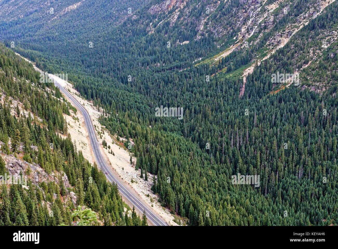 Washington Pass outside North Cascades National Park Stock Photo - Alamy