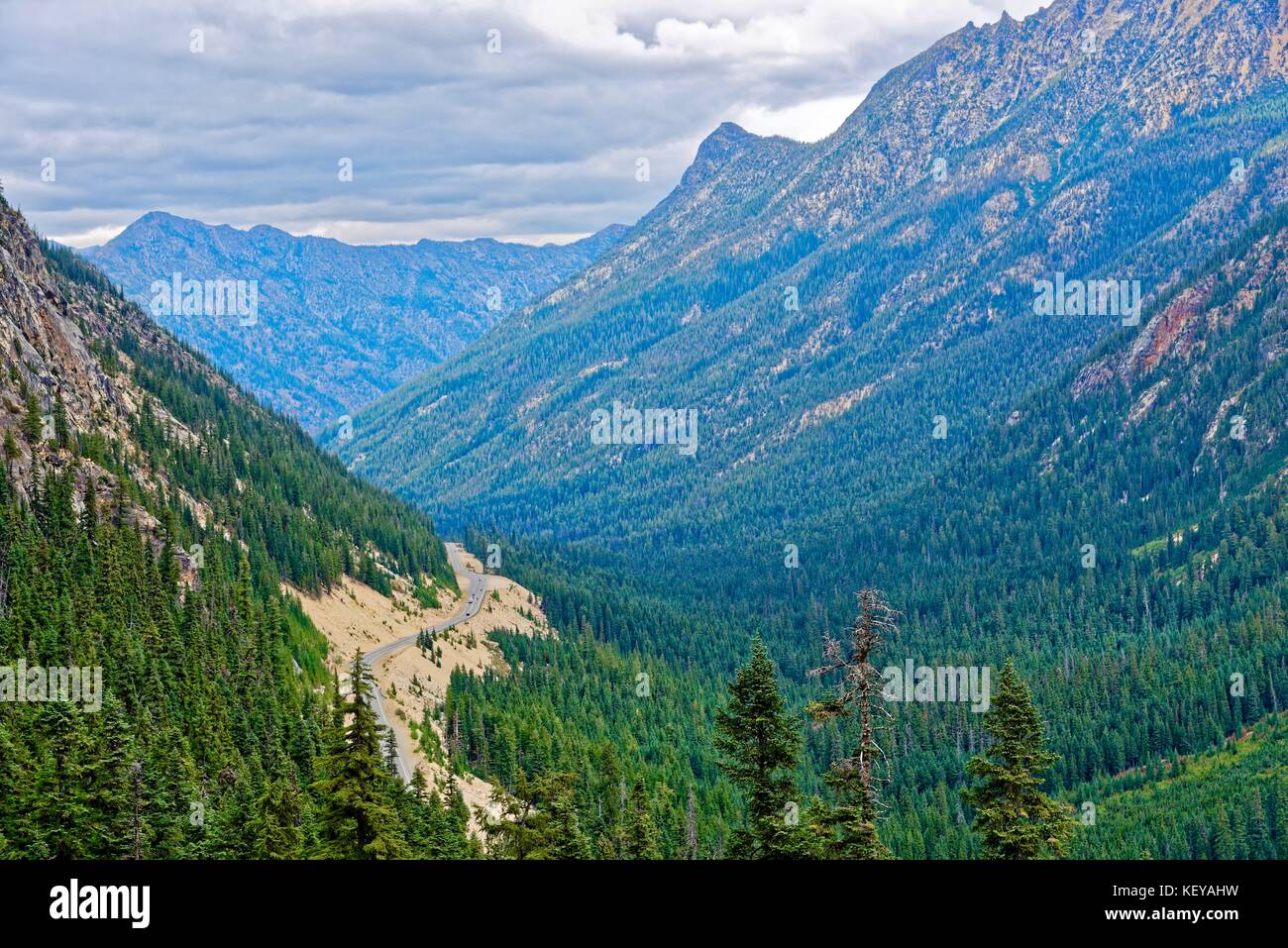 Washington Pass outside North Cascades National Park Stock Photo - Alamy