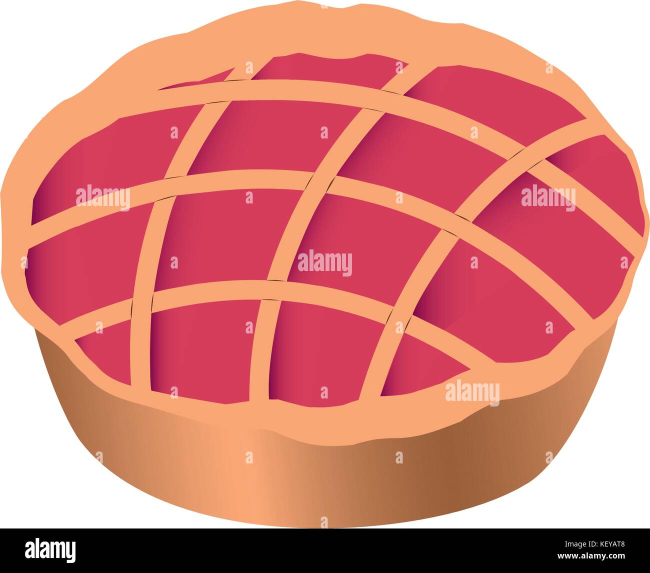 Isolated pie icon Stock Vector Image & Art - Alamy