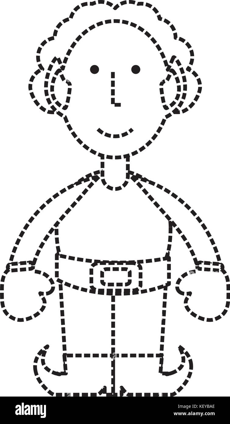 Helper santa winter holiday Black and White Stock Photos & Images - Alamy