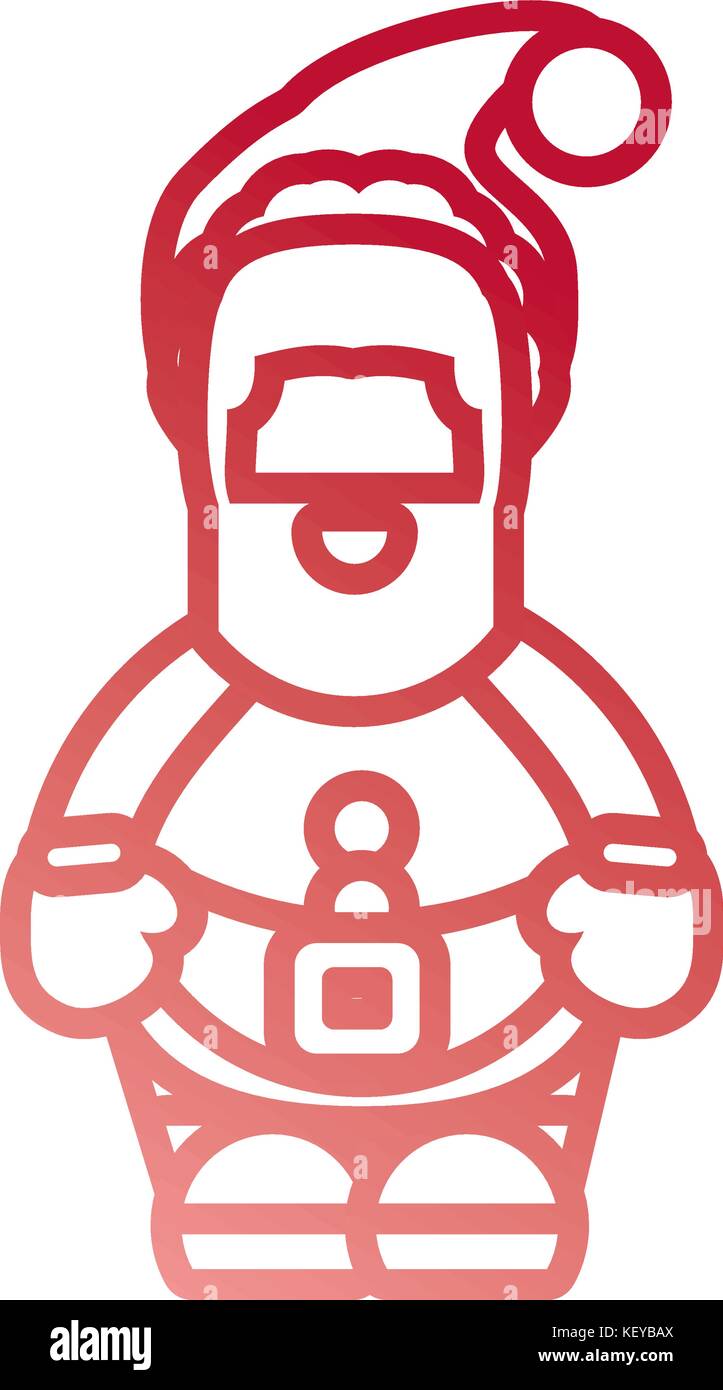 santa claus icon Stock Vector Image & Art - Alamy
