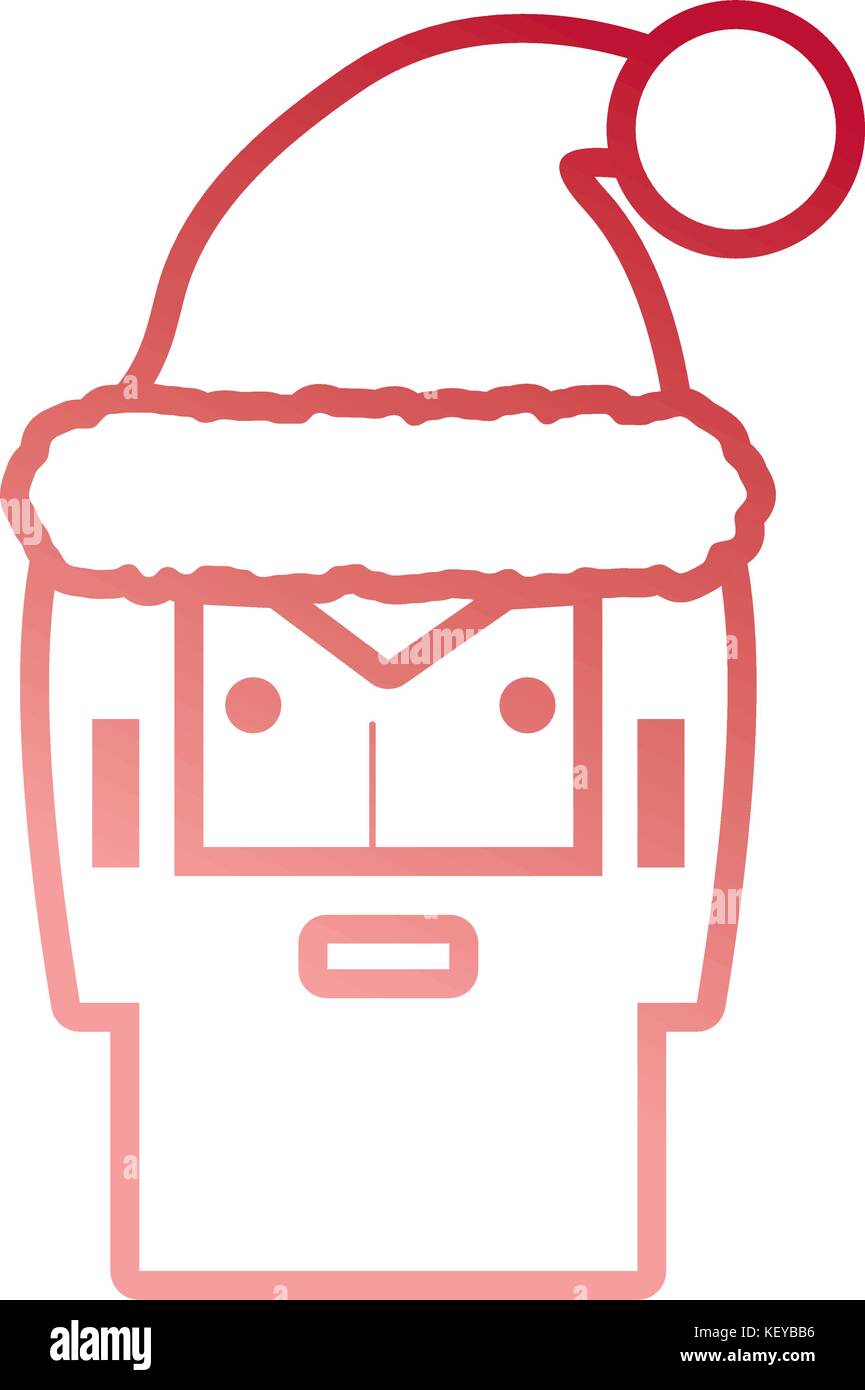 santa claus icon Stock Vector Image & Art - Alamy