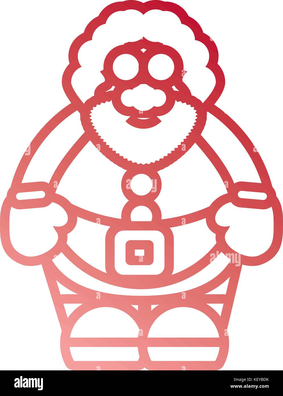 santa claus icon Stock Vector Image & Art - Alamy
