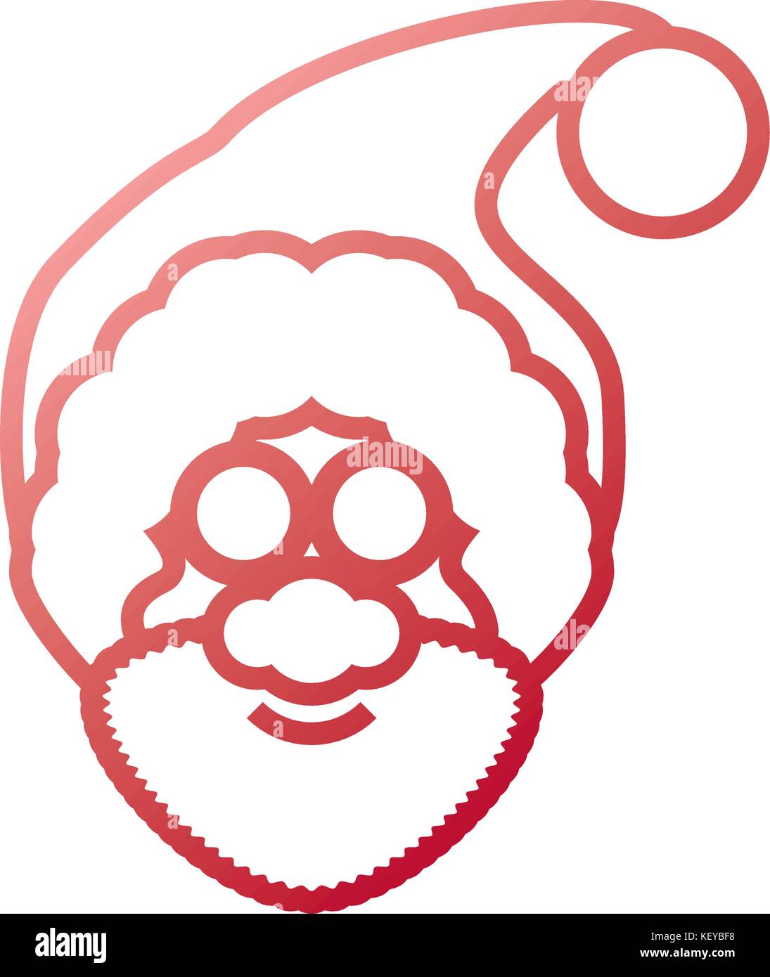 santa claus icon Stock Vector Image & Art - Alamy