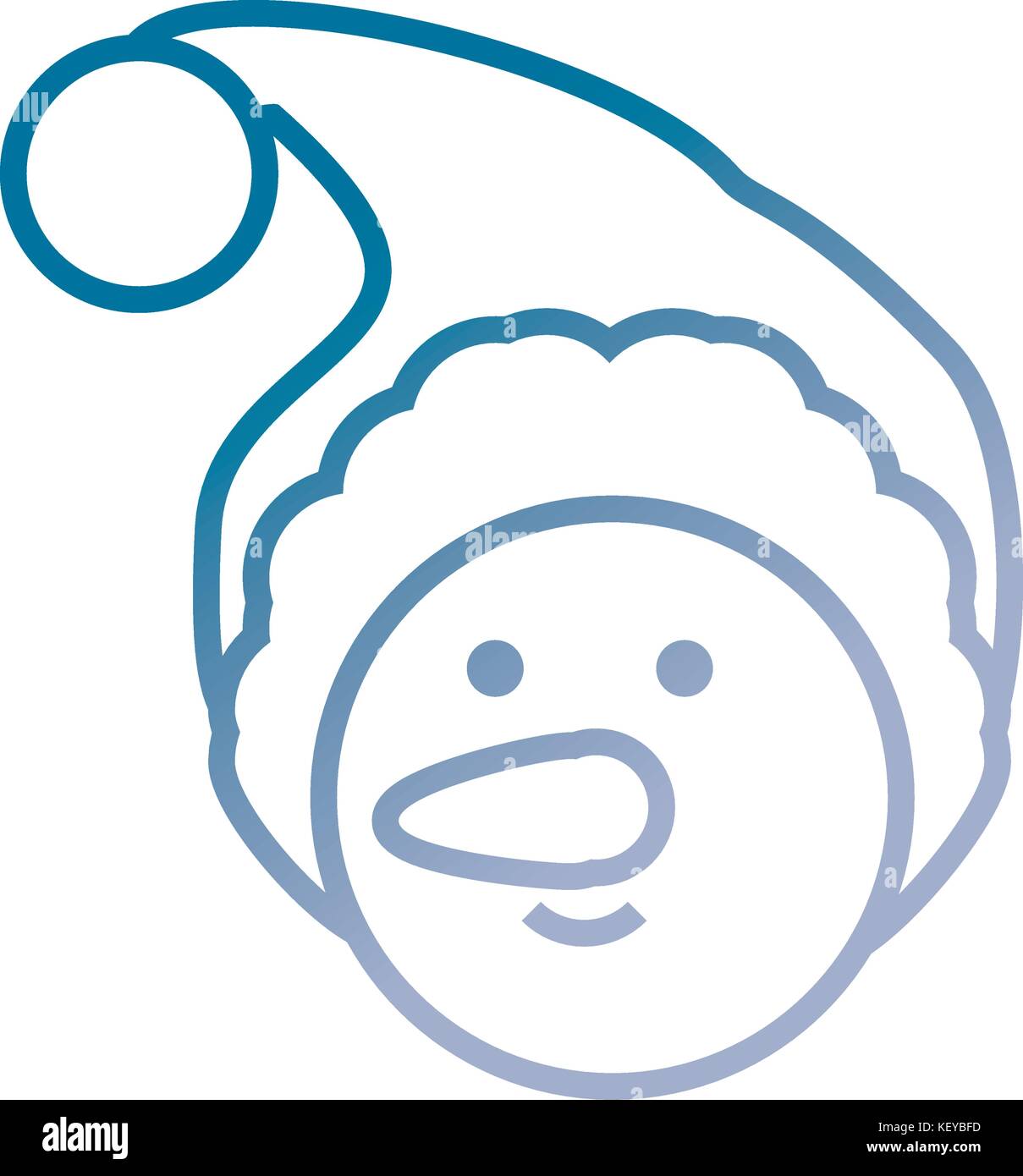 cartoon snowman icon Stock Vector Image & Art - Alamy