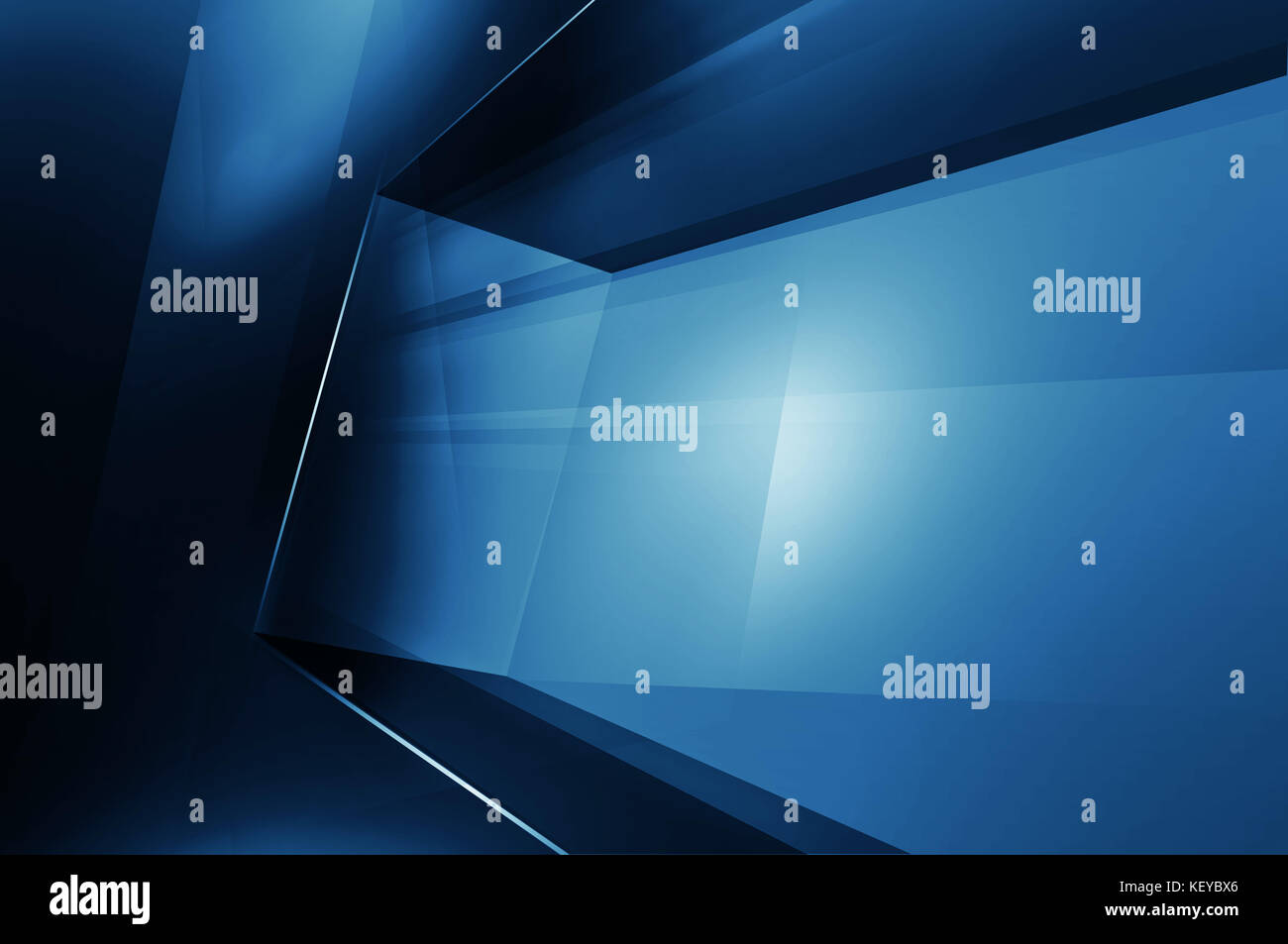 Abstract High Tech 3D Space, Digital Technology Background. 3d ...