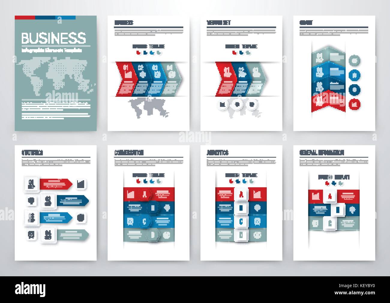Color elements for infographics Stock Vector Image & Art - Alamy