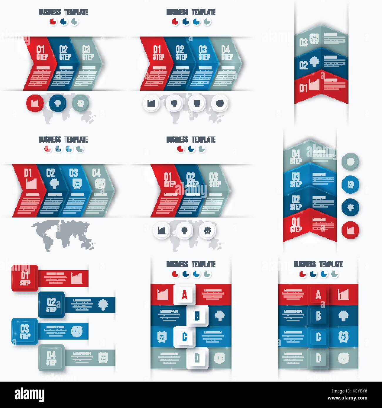 Set with infographics Stock Vector Image & Art - Alamy