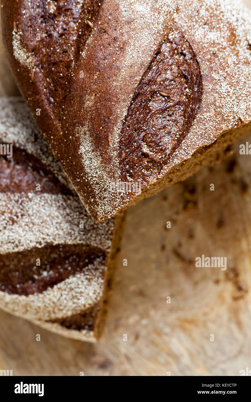 Black gray bread Stock Photo - Alamy