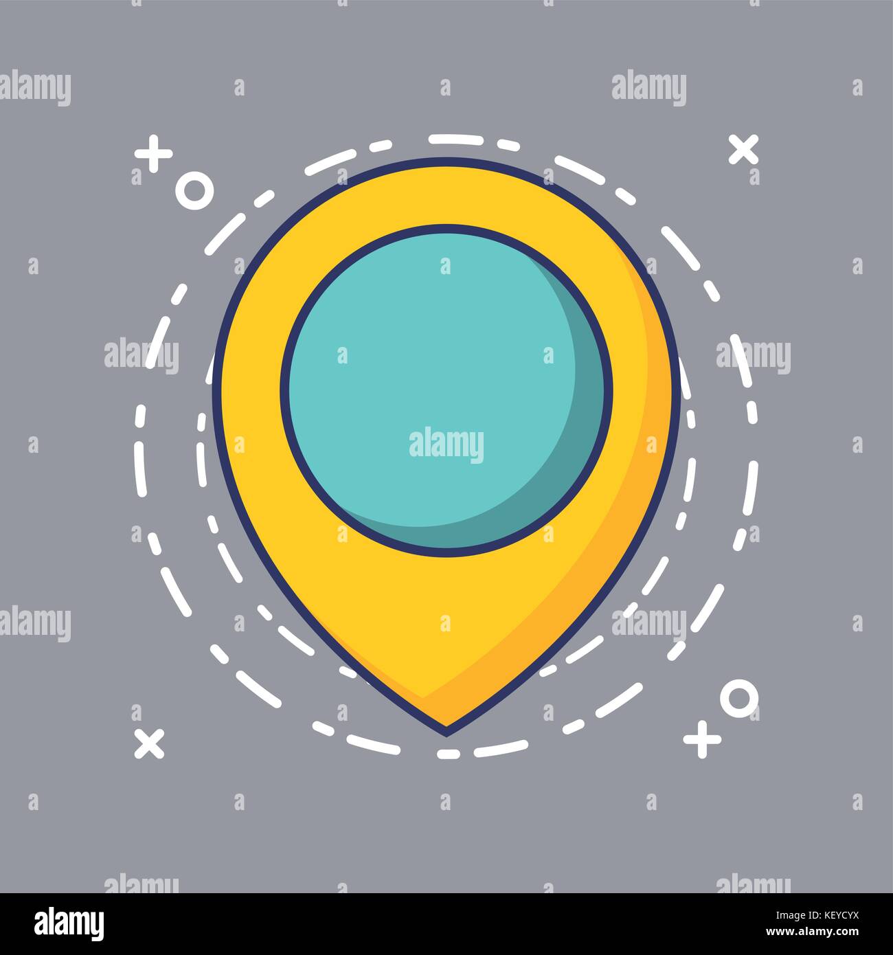 location pin icon Stock Vector Image & Art - Alamy