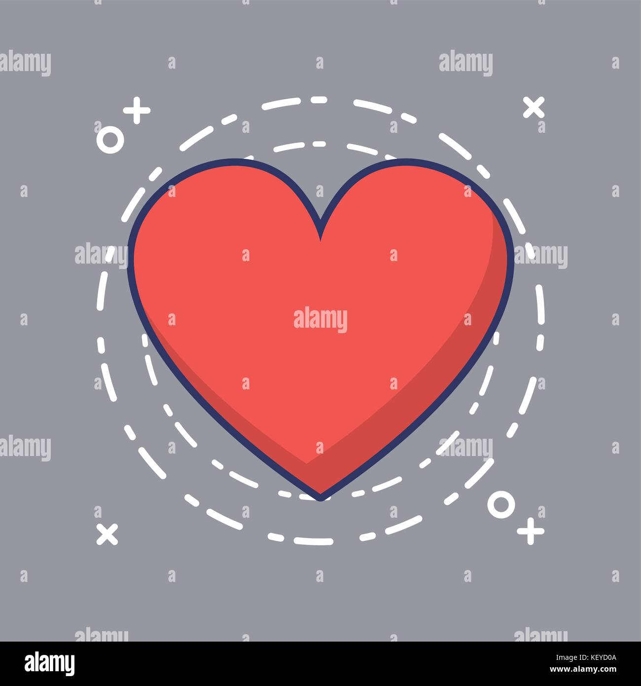 heart icon image Stock Vector Image & Art - Alamy
