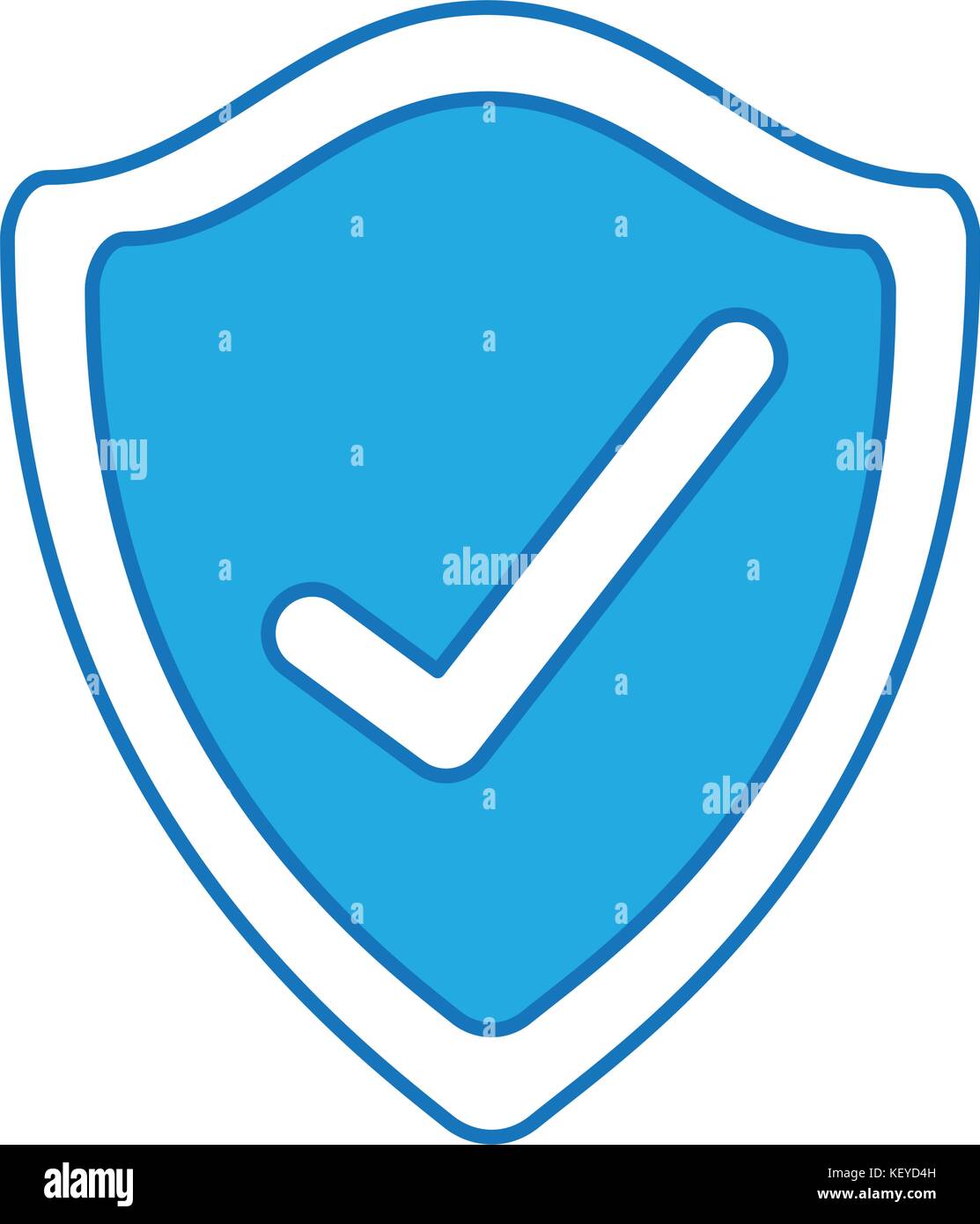 shield checkmark protect security insignia technology Stock Vector ...