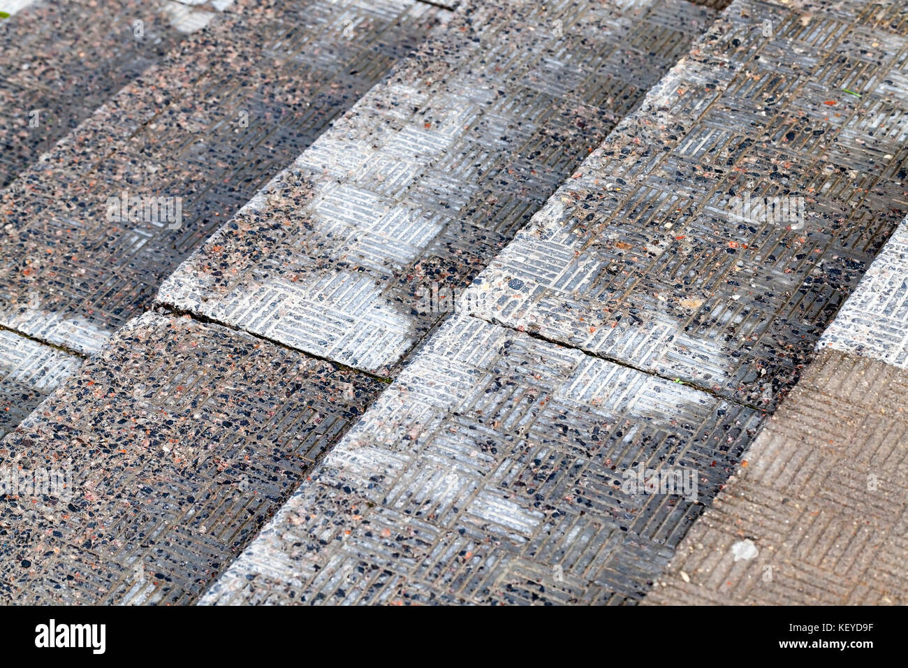wet stone stairs Stock Photo - Alamy