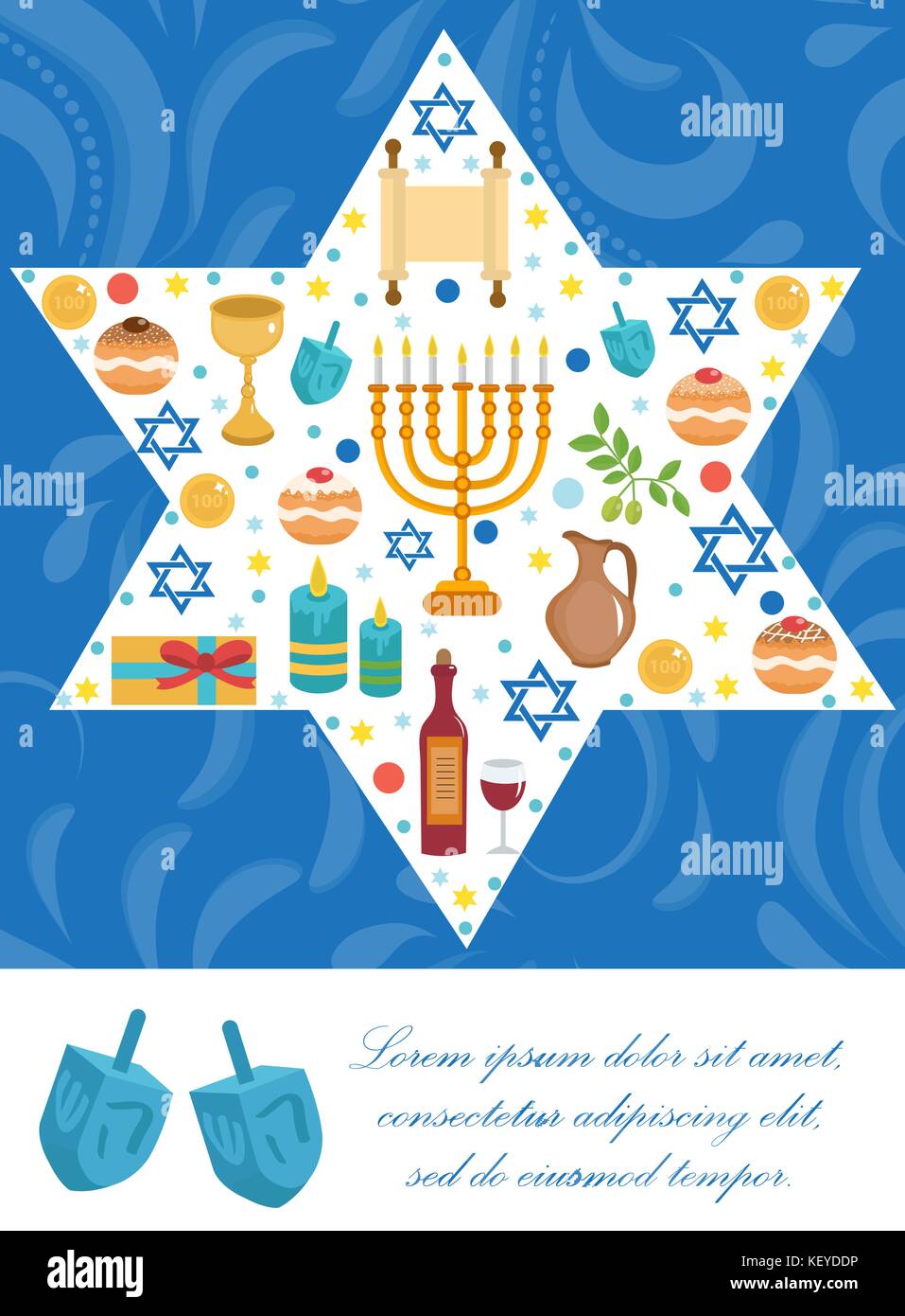 Menorah menora hanukkah Stock Vector Images - Alamy