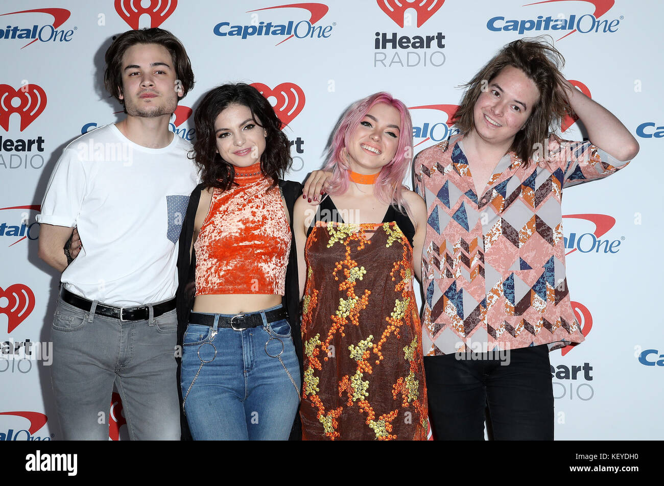 iHeartradio Music Festival at T-Mobile Arena Featuring: Hey Violet ...
