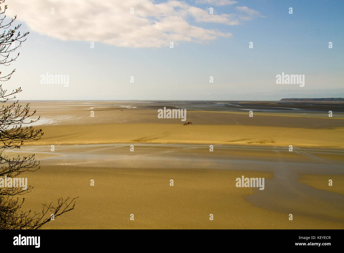 Le Mont-Saint-Michel, off the country's northwestern coast, at the ...