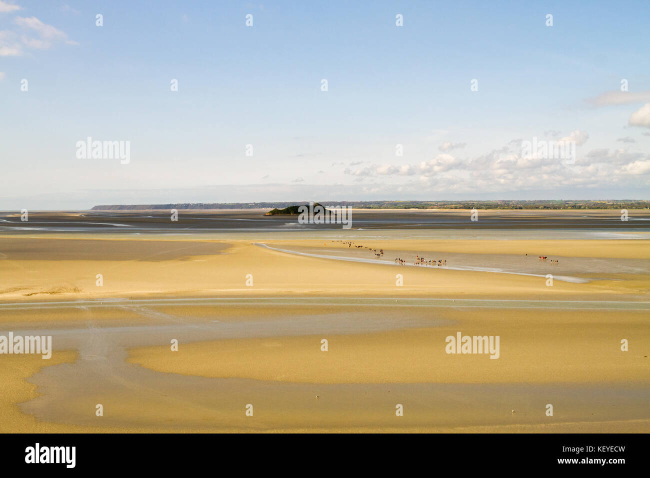 Le Mont-Saint-Michel, off the country's northwestern coast, at the ...