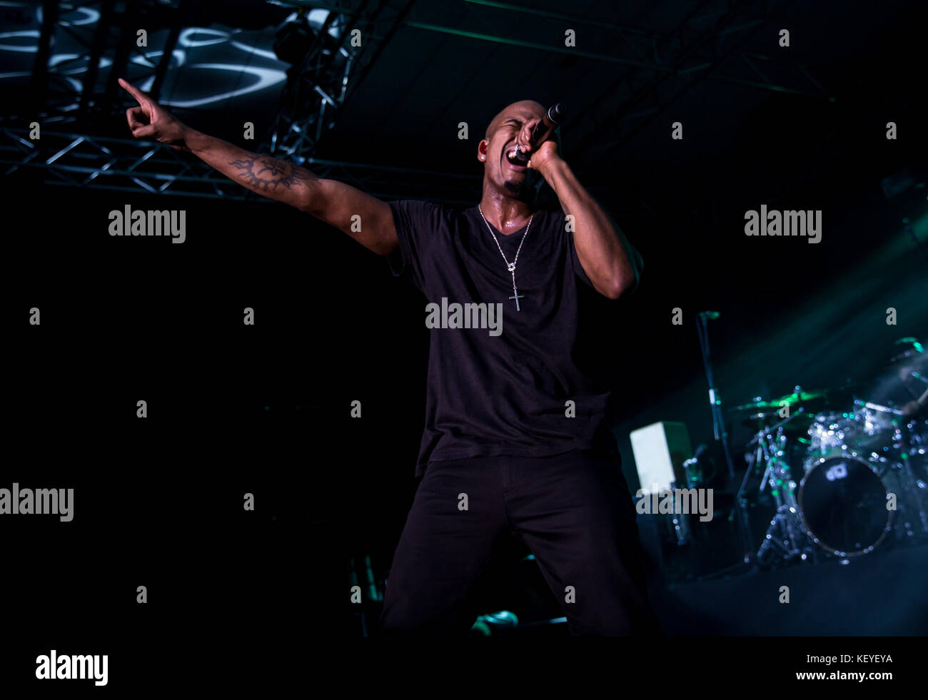 Ne-Yo performing live in concert at the Bournemouth International ...