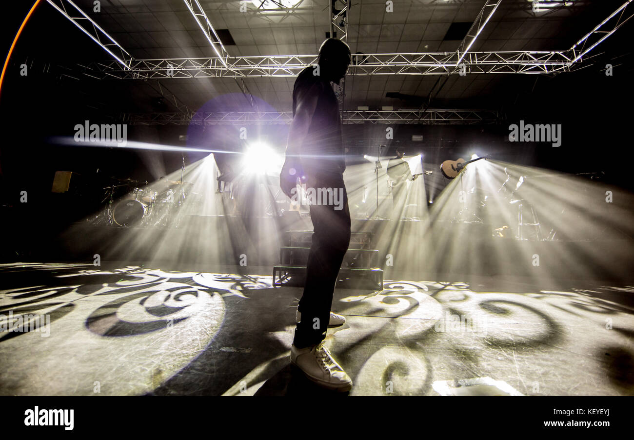 Ne-Yo performing live in concert at the Bournemouth International ...