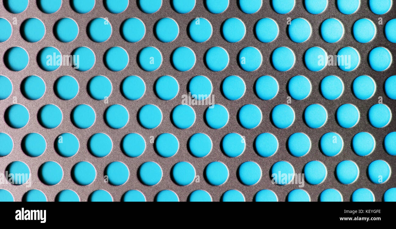 Perforated BlueTexture ( Abstract Background Stock Photo - Alamy